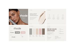 产品视觉 GPT Image 2 提示词：Minimal Skincare Brand Kit Board