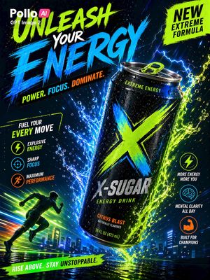 Neon Energy Drink Sports Poster GPT Image 2 Prompt and Rewrite Tips